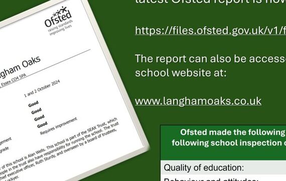 Ofsted Report (October 2024) - News - Langham Oaks